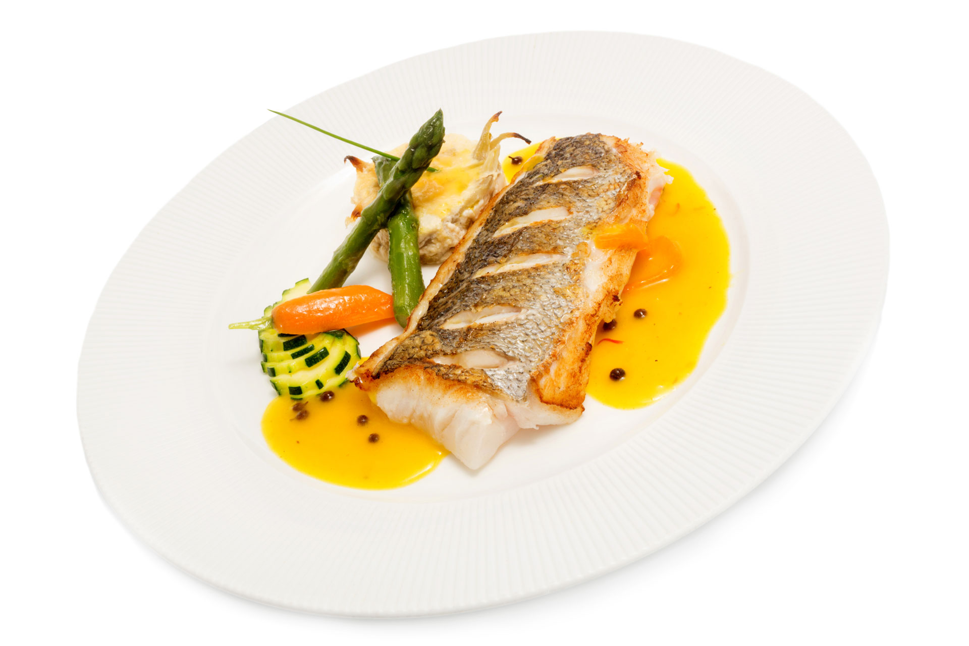 Menu du restaurant gastronomique "La fontaine" à Vichy